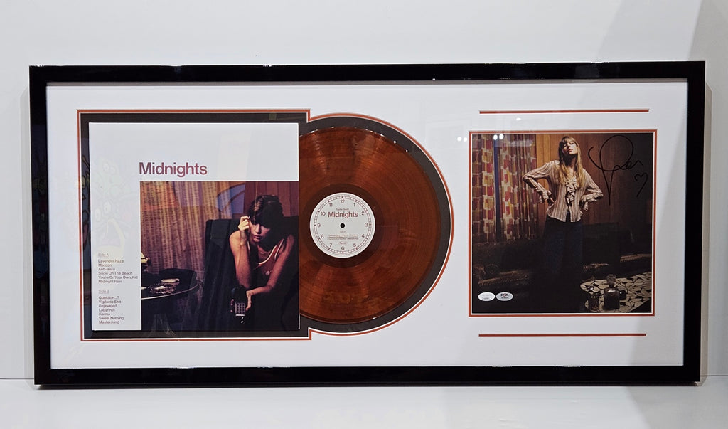 HAND SIGNED TAYLOR SWIFT MIDNIGHTS ALBUM AND PHOTO SETUP! – Zazoo Fine ...