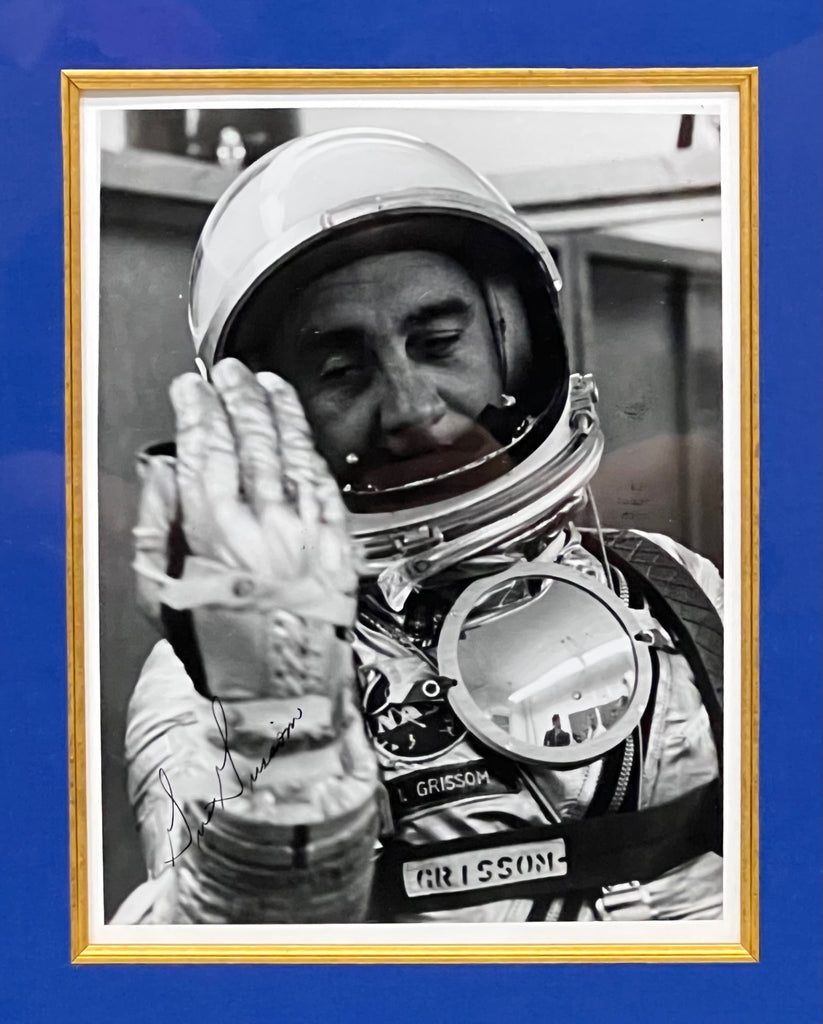 RARE HAND-SIGNED ASTRONAUT GUS GRISSOM APOLLO 1 SET-UP! – Zazoo Fine ...