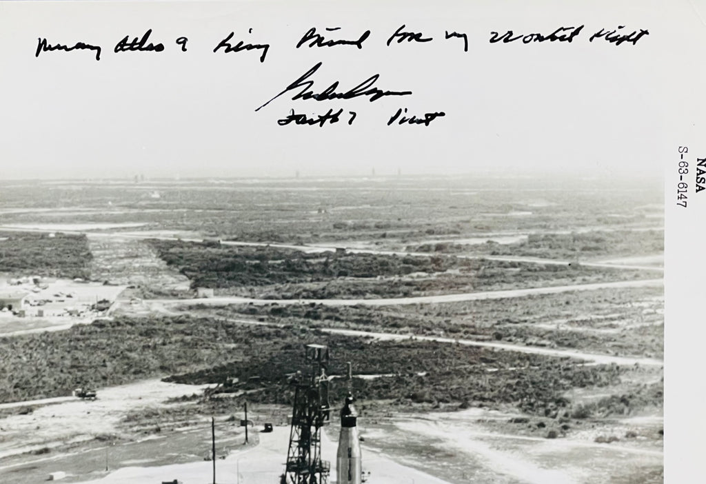 HISTORIC MERCURY ASTRONAUT GORDON COOPER HAND-SIGNED PHOTOGRAPHS ...
