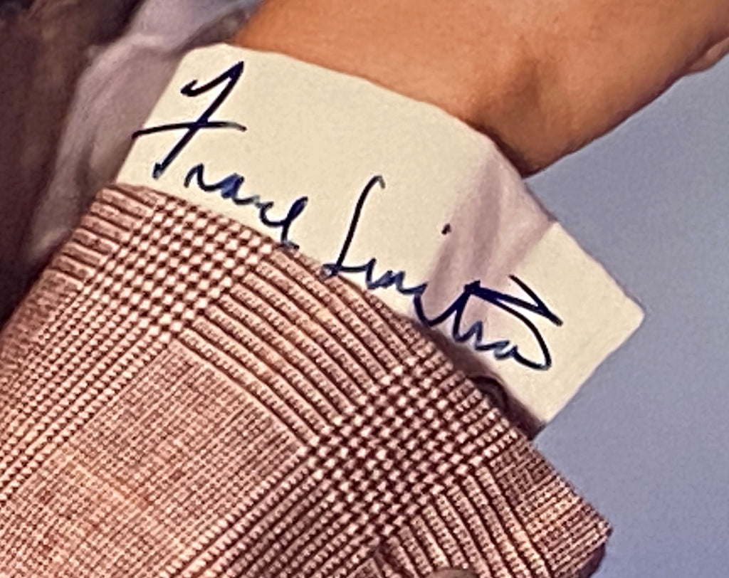 RARE FRANK SINATRA HAND-SIGNED 11" x 14" COLOR PHOTOGRAPH – Zazoo Fine ...