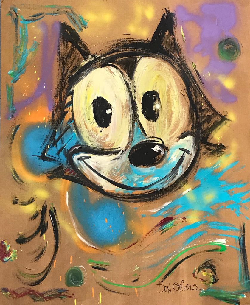 HAPPY - CARDBOARD – Zazoo Fine Art Gallery