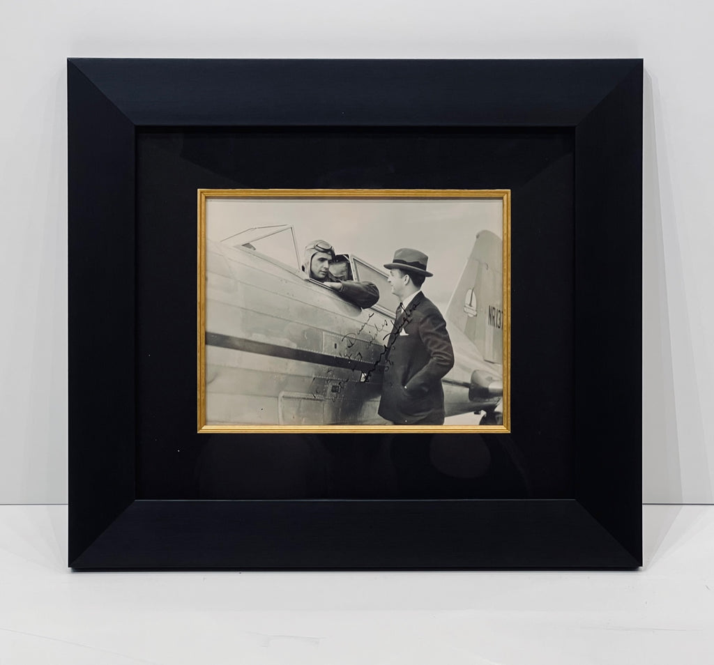 EXTREMELY RARE FIND - HISTORIC HAND-SIGNED HOWARD HUGHES PHOTOGRAPH ...