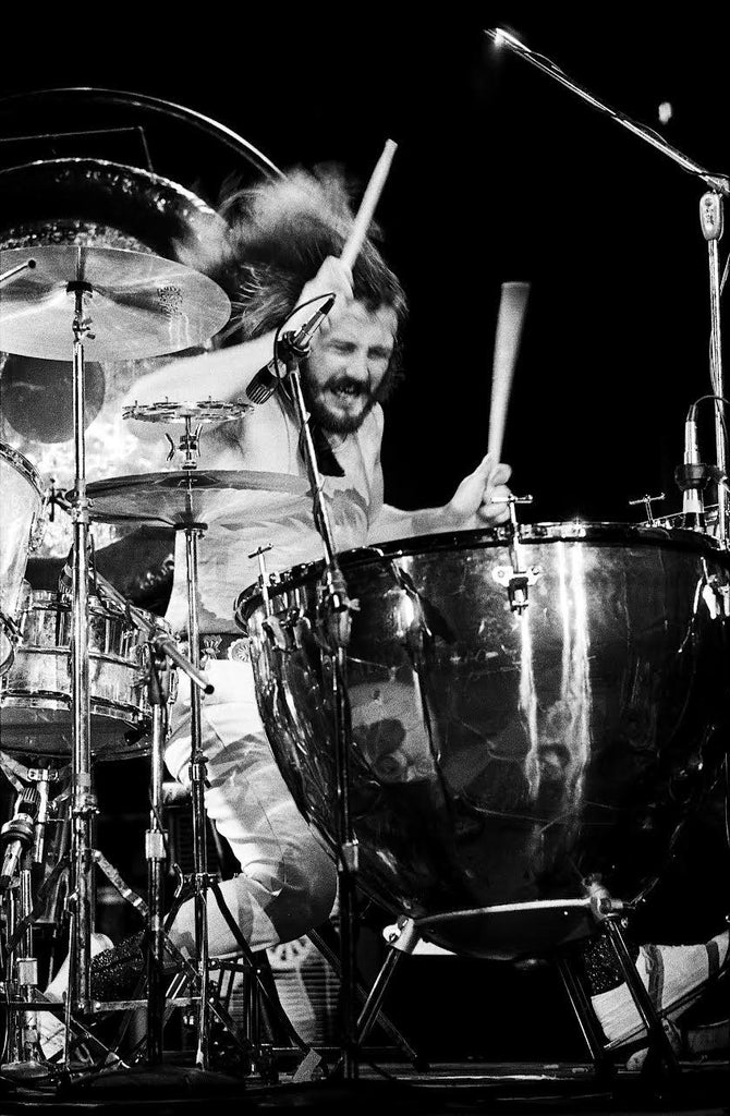 JOHN BONHAM OF LED ZEPPELIN ON DRUMS – Zazoo Fine Art Gallery