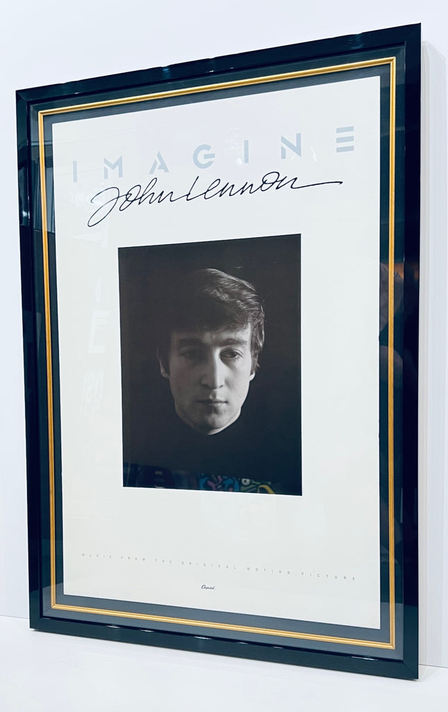 JOHN LENNON – IMAGINE SOUNDTRACK PROMOTIONAL POSTER (1988) – Zazoo Fine ...