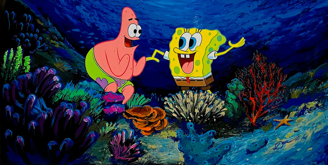 SPONGE BOB AND PATRICK STAR – Zazoo Fine Art Gallery
